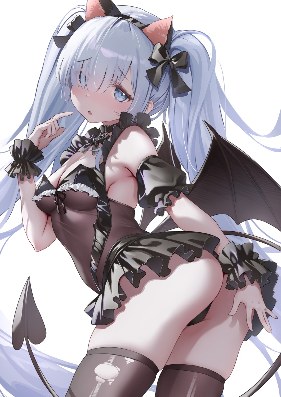 classic (zildjian33) azur lane janus (azur lane) animal ears loli nekomimi pantsu skirt lift ...